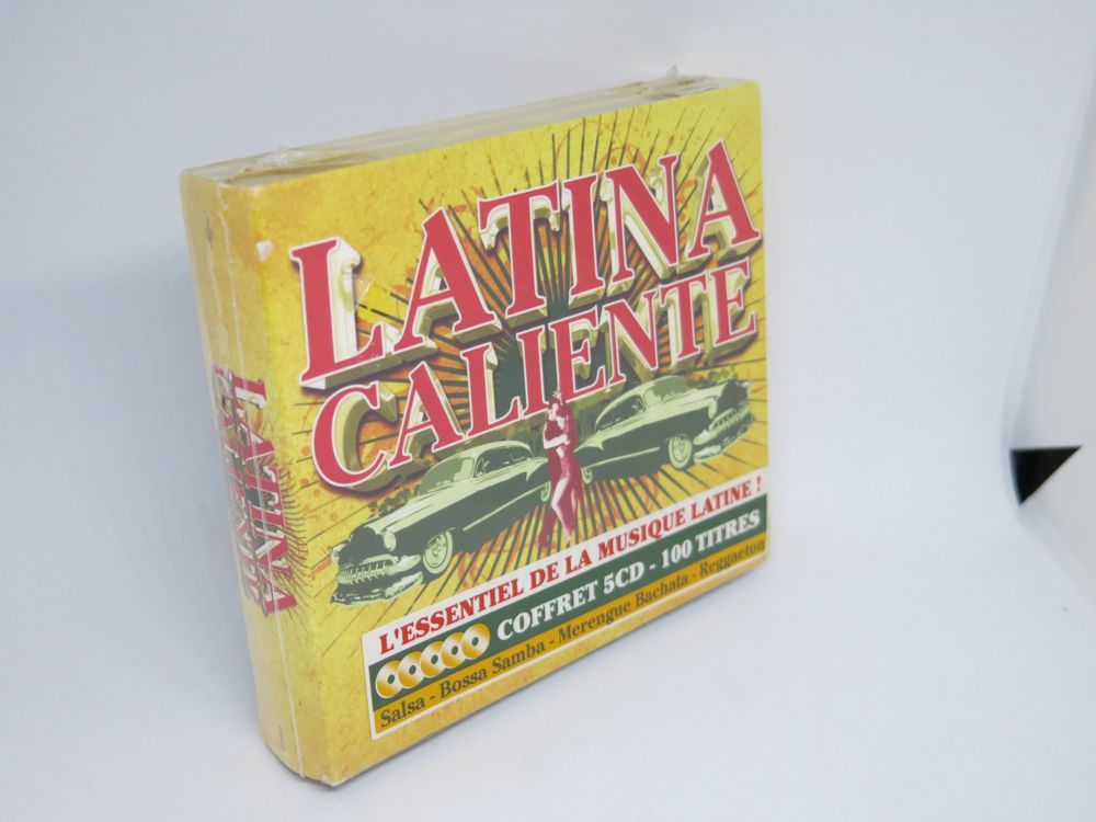 5 CD Box Latina Caliente Salsa Bossa Samba Reggaeton (Neu und ...
