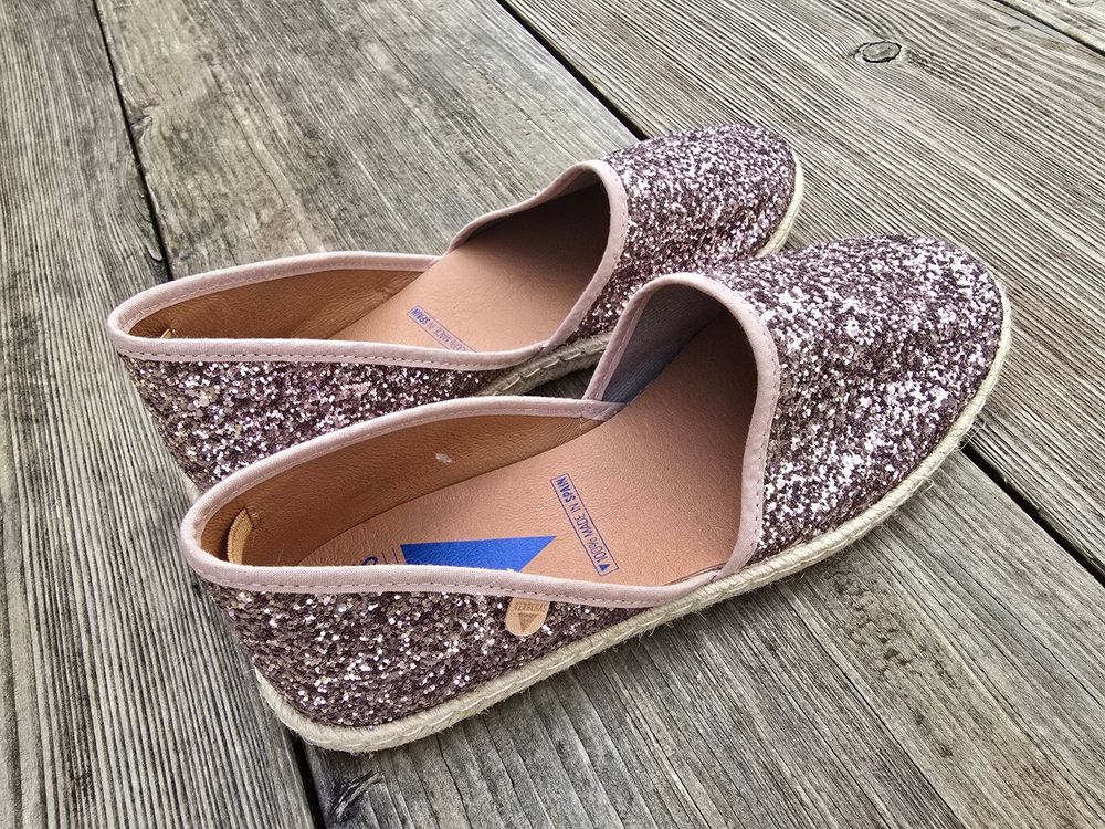 Verbenas: Espadrilles Carmen Glitter (39) | Kaufen auf Ricardo