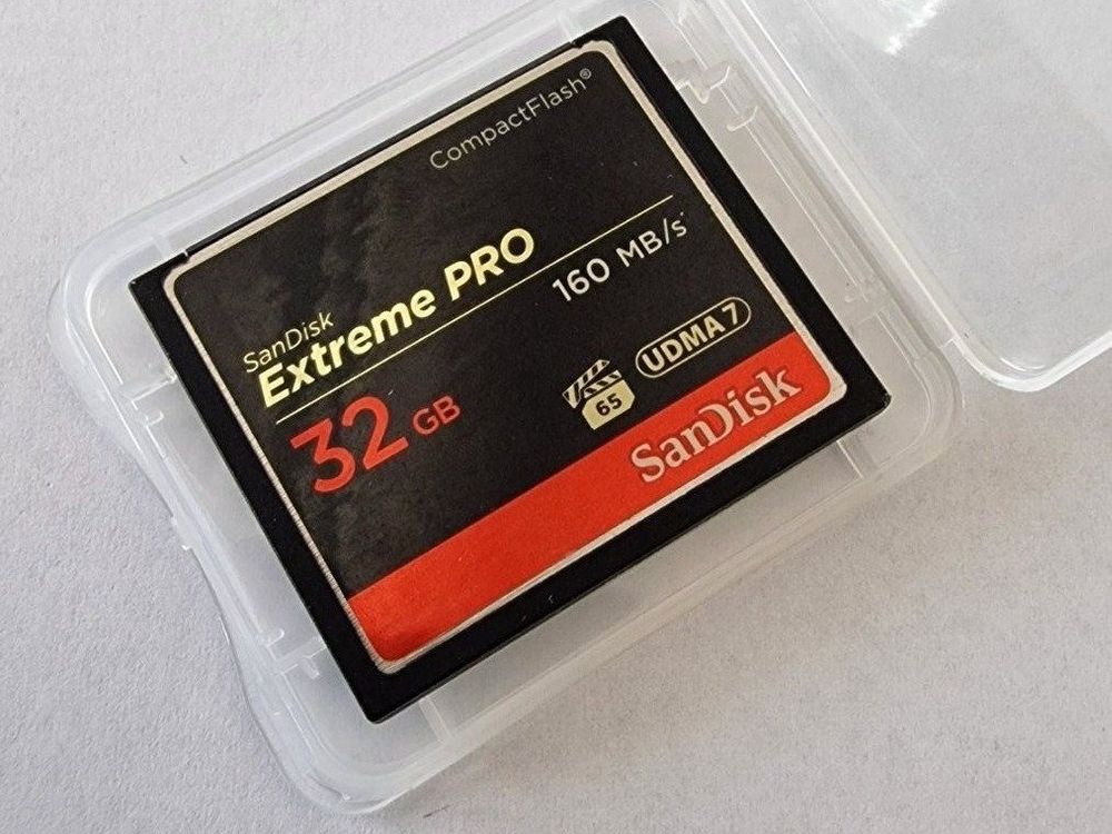 SanDisk Extreme PRO CF (CompactFlash) 32 GB Speicherkarte (Gebraucht ...