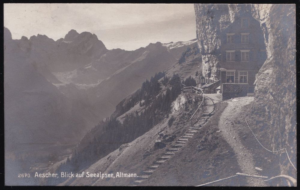 AK Aescher-Wildkirchli 1919, Seealpsee, Altermann, 1919 | Kaufen auf Ricardo