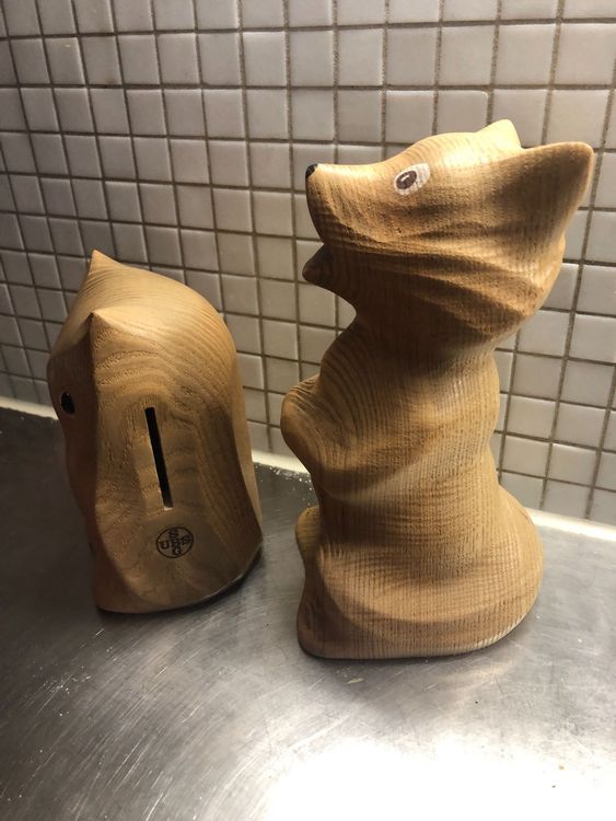 Kasseli UBS Eule & Fuchs Brienzer Schnitzerei | Kaufen auf Ricardo