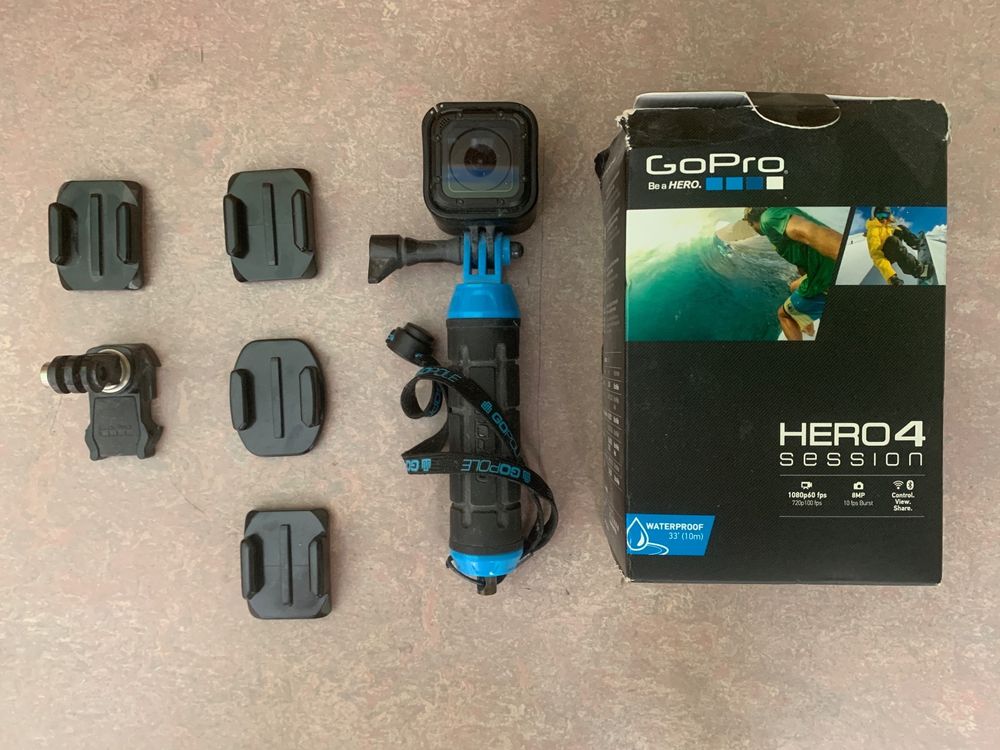 GoPro Hero Session 4 inkl. Zubehör (Gebraucht) in Wiggen für CHF 120 ...