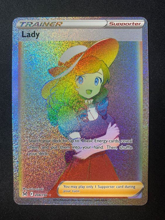 Rainbow Lady 208 - Secret Rare - Lost Origin - EN (Neu (gemäss ...