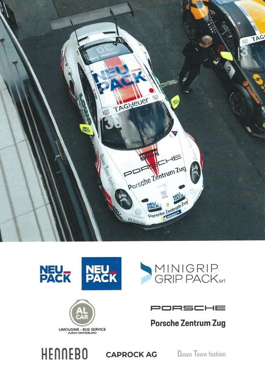 Autogrammkarte Felix Hirsiger, Porsche Carrera Cup DE 2024 | Acheter ...