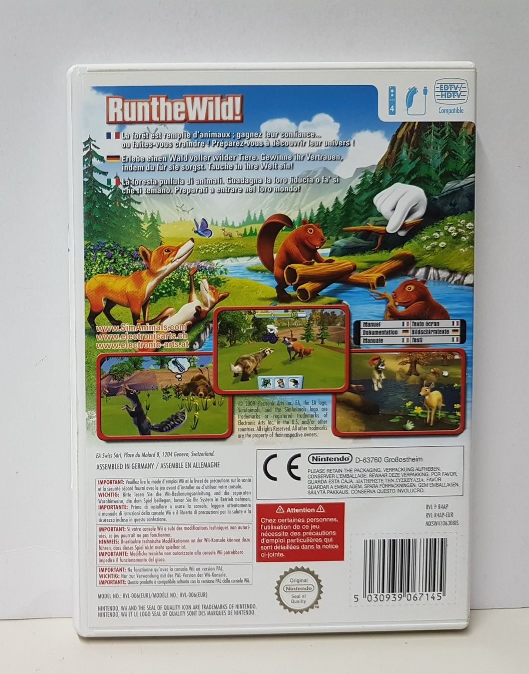 SimAnimals einen Wald voller wilder Tiere für Wii (Gebraucht) in ...
