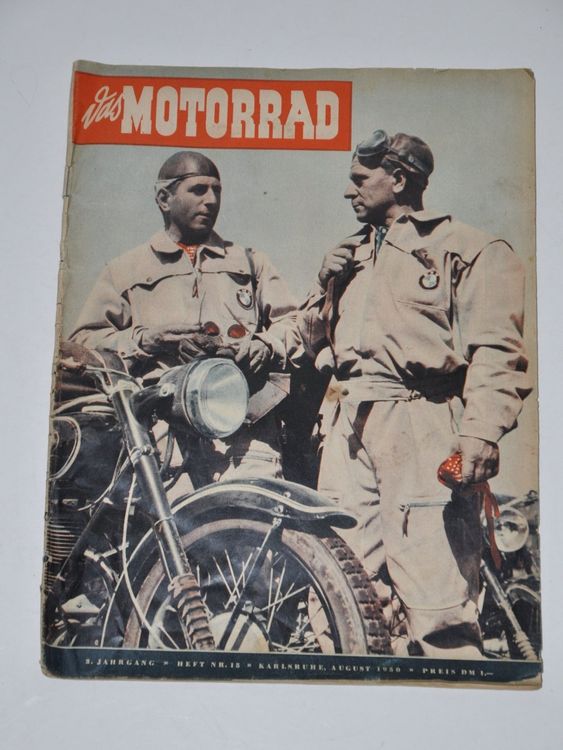 Das Motorrad Heft Nr. 15 vom August 1950 (Gebraucht) in Boll für CHF 1 – mit Lieferung auf ...