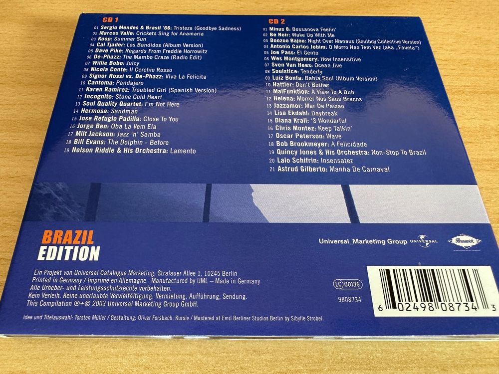 Various – Brazil Edition - 2 CD (Gebraucht) in Rikon im Tösstal für CHF ...