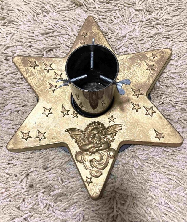 Christbaumständer / Weihnachtsbaumständer STERN (Neu (gemäss ...