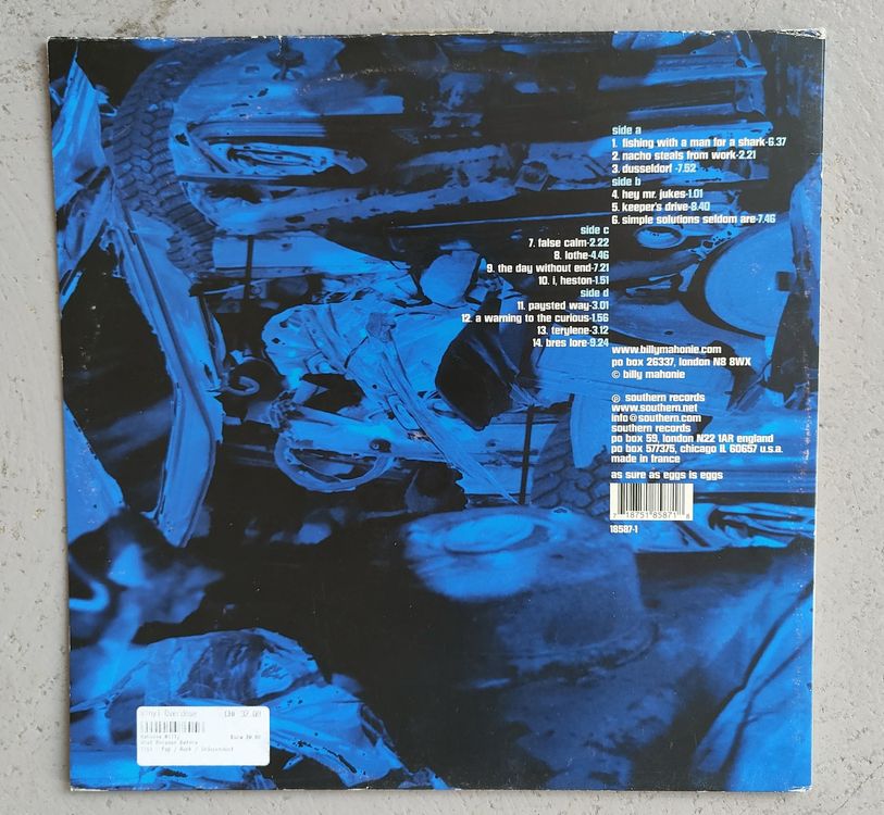 Collector. Billy Mahonie. What Becomes Before. Rock. 2 LP. U | Kaufen ...