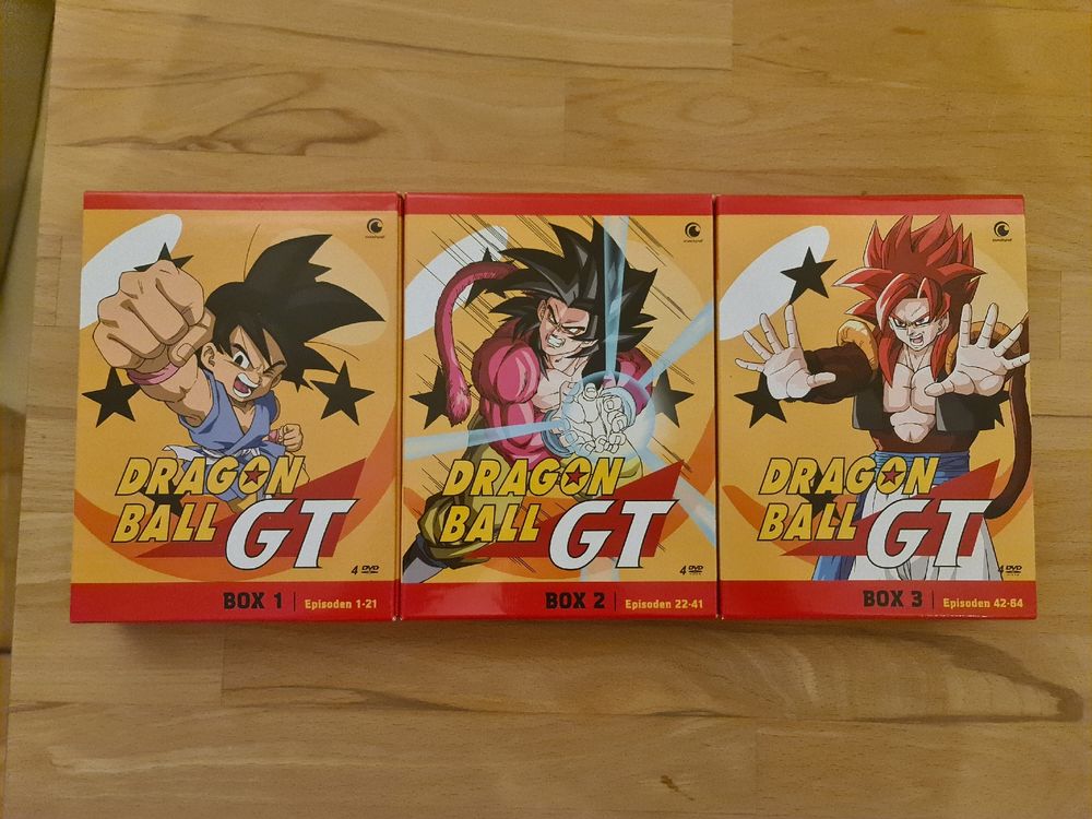 Dragon Ball GT - Die komplette DVD Box Collection (Box 1-3) (Neu ...