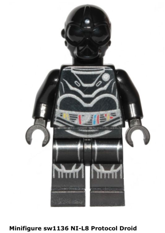 Lego Star Wars sw1136 NI-L8 Protocol Droid Minifigur | Kaufen auf Ricardo