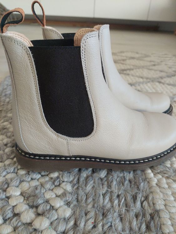 Chelsea Boots weiss,Leder, Kavat,Leder (Gebraucht) in Orpund für CHF 20 ...