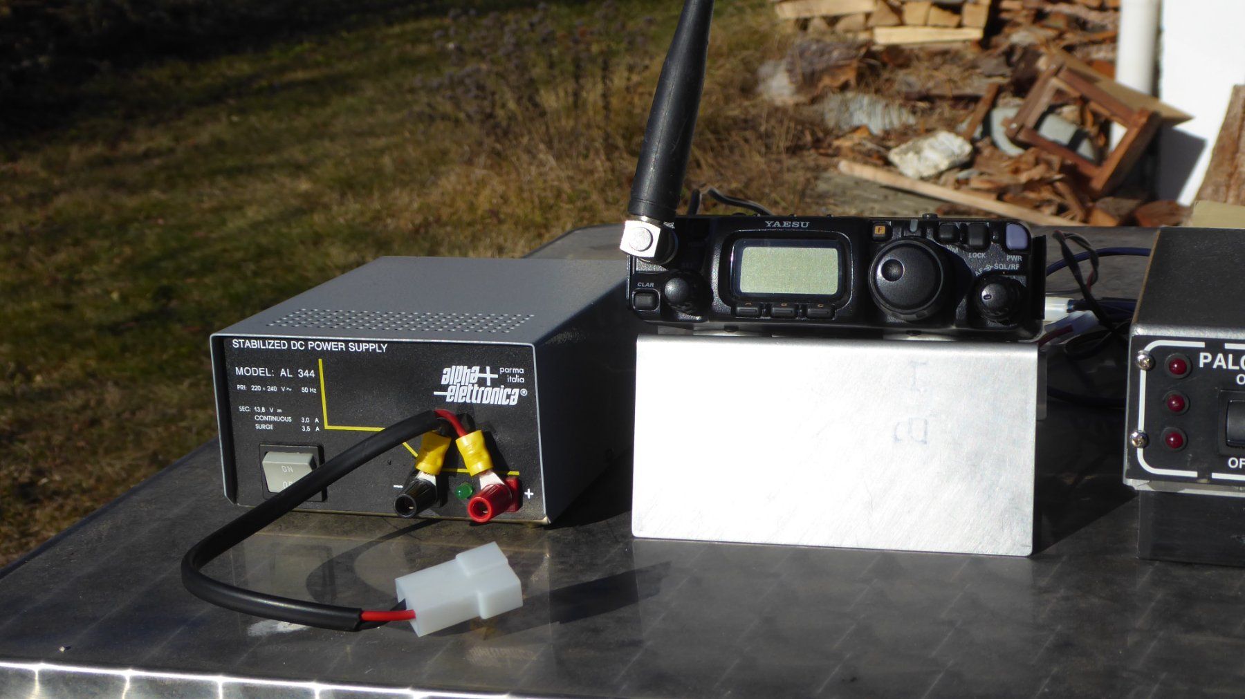 Yaesu FT-817 mit mobiler 100 Watt Endstufe (Gebraucht) in Scheid für ...