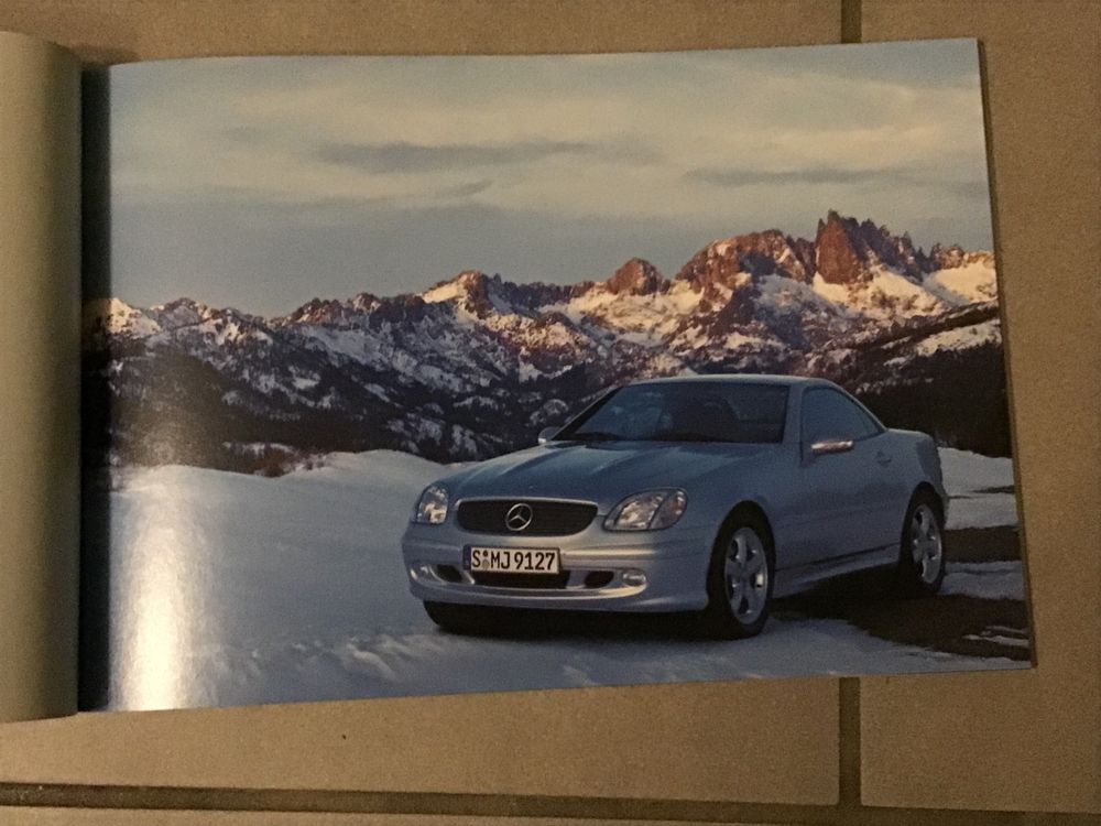 Mercedes SLK Roadster Verkaufsprospekt 56 S. April 2000 (Gebraucht) in ...