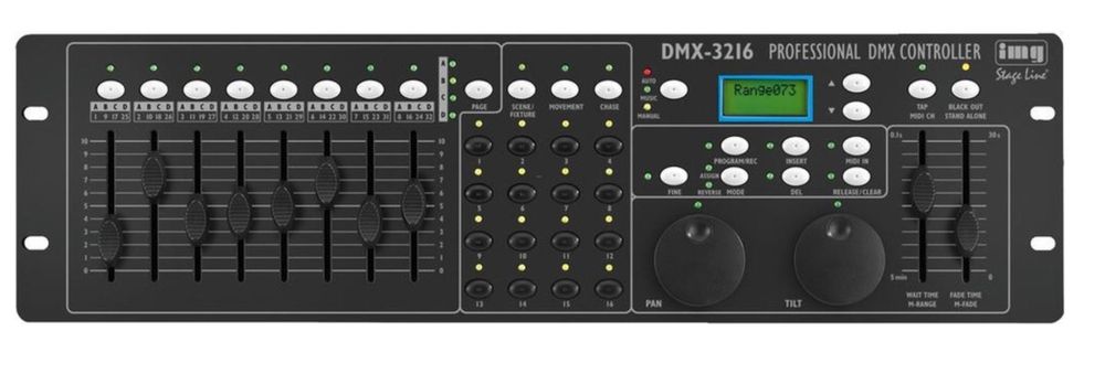 Stage Line DMX Controller DMX-3216 für Rackeinbau (Gebraucht) in Cham ...