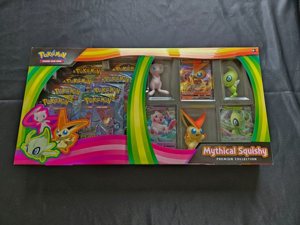 Pokémon Mythical Squishy Premium Collection Box (EN) | Kaufen auf Ricardo