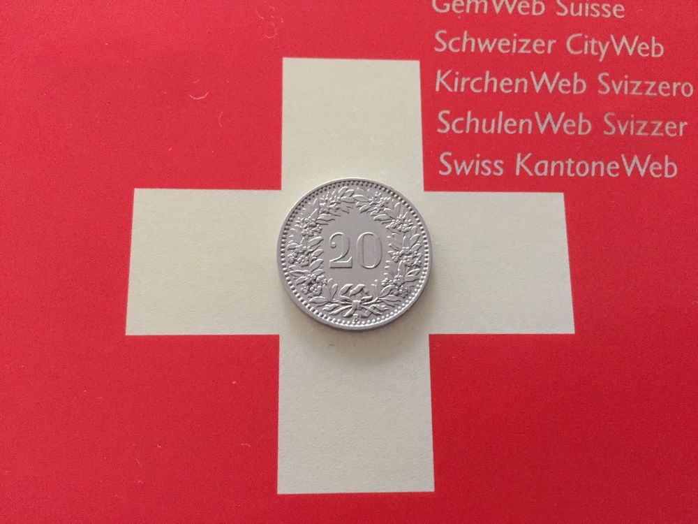 20 Rappen 1930 Ni, vz nur 2,0 Mio! (Gebraucht) in Elsau für CHF 1.7 – mit Lieferung auf Ricardo ...