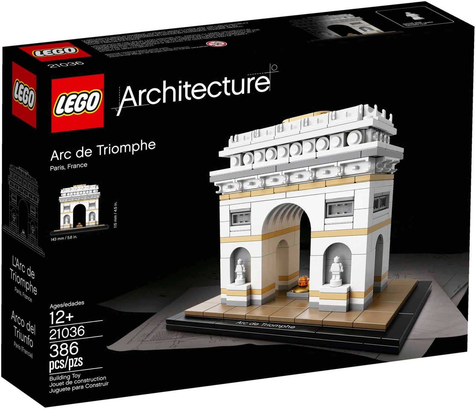 LEGO Architecture 21036 Arc de Triomphe NEU & OVP (Neu und ...