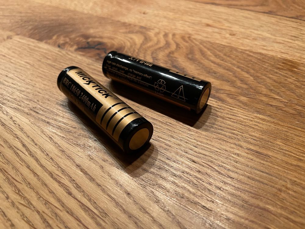 Akkus BRC 18650 3,7V 2400mAh | Kaufen auf Ricardo