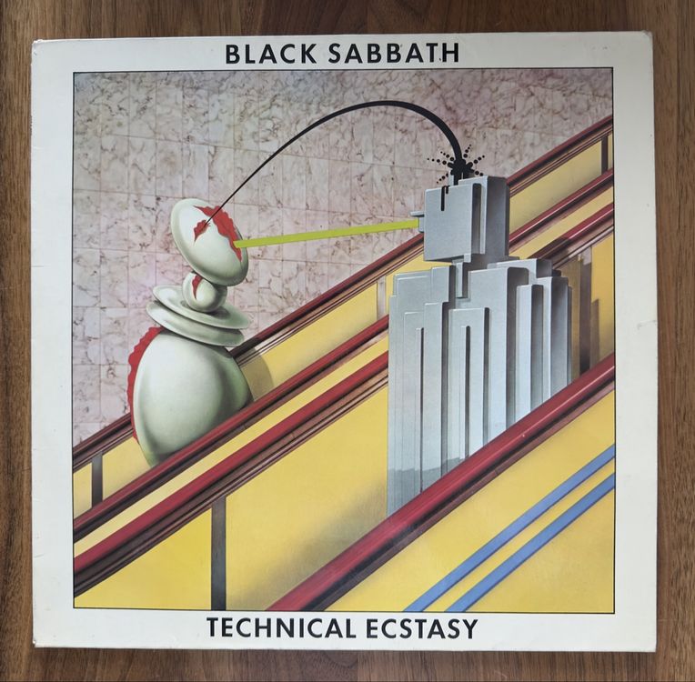 BLACK SABBATH VINYL TECHNICAL ECSTASY MADE IN GERMANY 1976 (Gebraucht ...