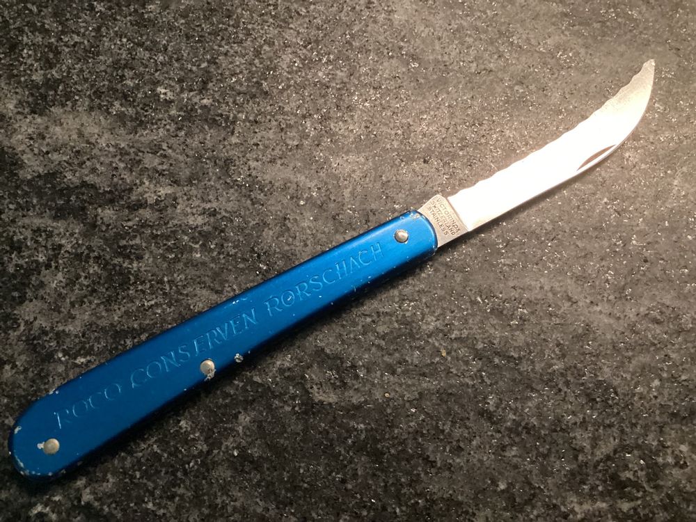 Altes Victoria Bäcker/Butter Sackmesser "ROCO CONSERVEN“ rar (Gebraucht ...