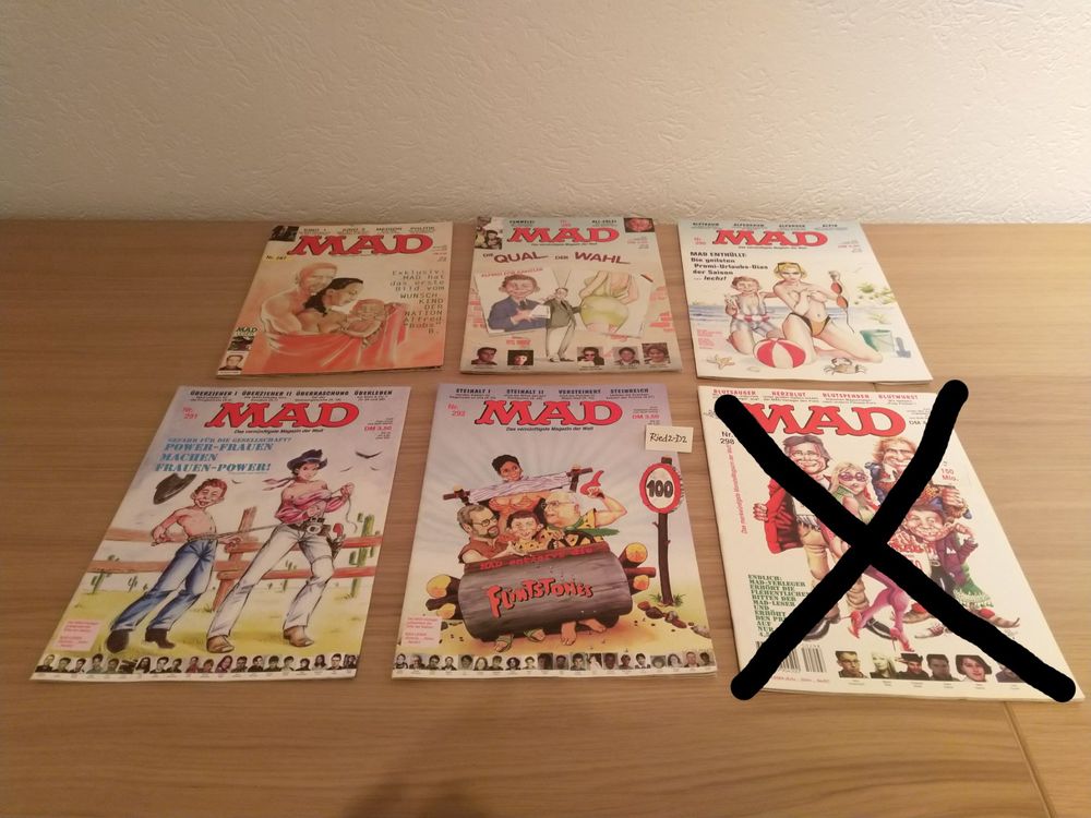 MAD Magazin x 5 (287, 289, 290, 291, 292) | Kaufen auf Ricardo