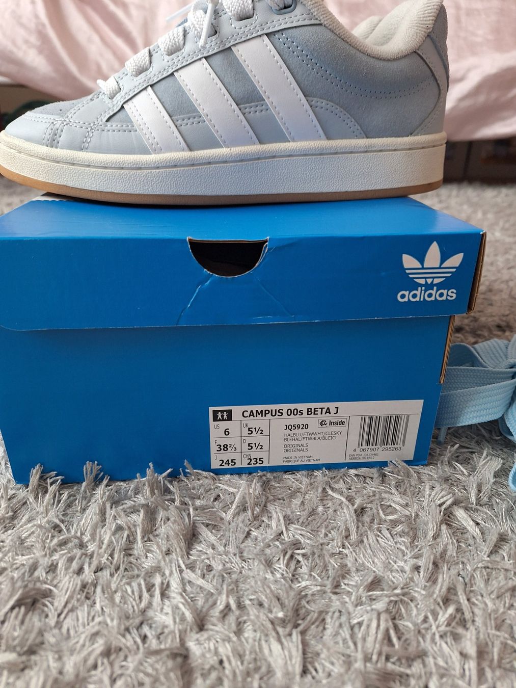 Chaussures adidas Campus 00s Beta J taille 38 2/3 (Neuf (Voir ...