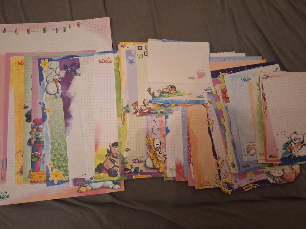 Diddl Blätter Set 55 Blätter (Gebraucht) in Wanzwil für CHF 7 – mit ...