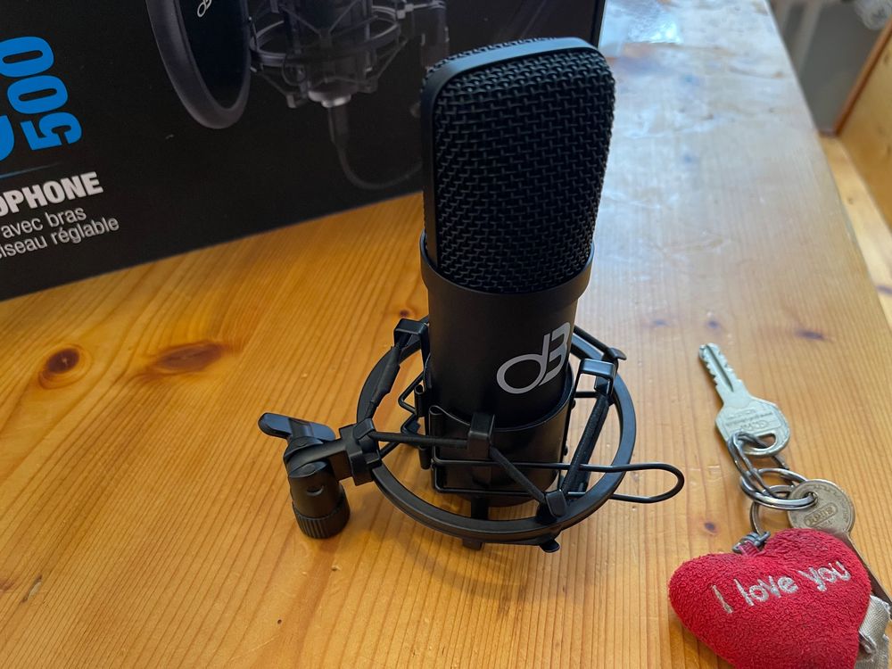 DynaBass USB Microphone Mic500, Schwarz (Neu (gemäss Beschreibung)) in ...
