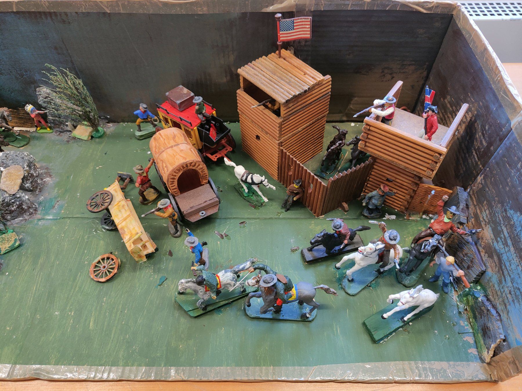 Sammlung Wild West Figuren, Indianer und Cowboys (Gebraucht) in Bauma ...