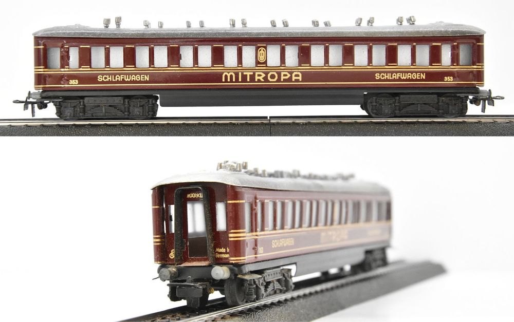Märklin 353 Mitropa Schlafwagen Spur H0 ohne OVP (Gebraucht) in St ...