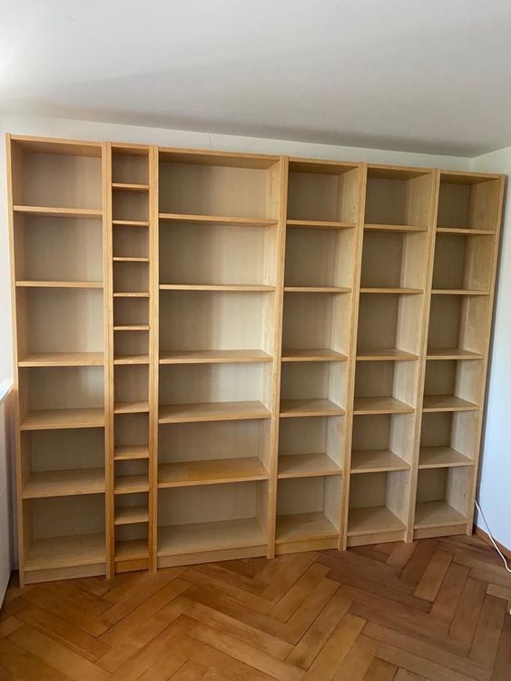 IKEA BILLY- und GNEDBY-Regale birkenfurniert (Gebraucht) in Euthal für ...