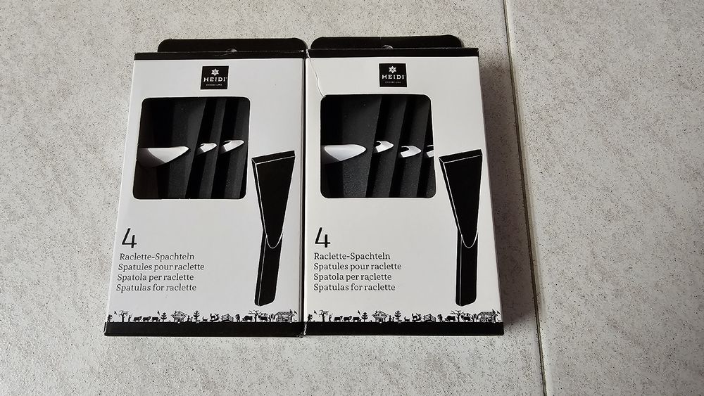 8 Raclette-Spachteln HEIDI neu und originalverpackt | Kaufen auf Ricardo