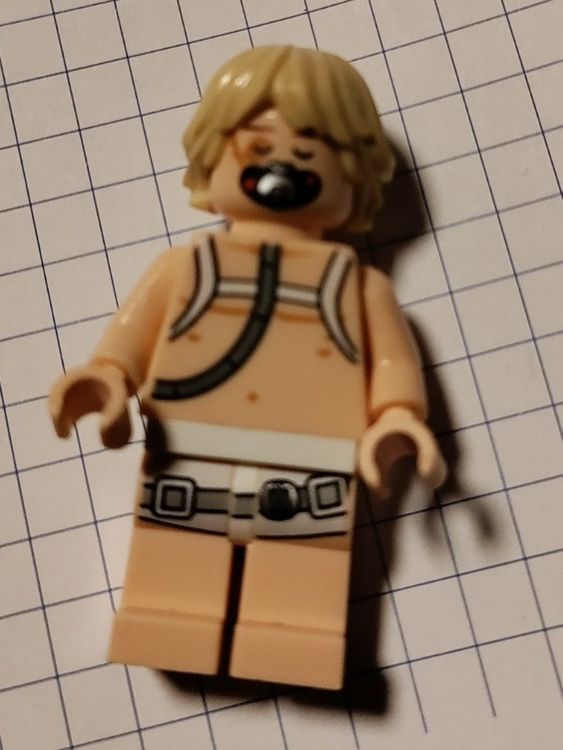 LEGO Star Wars Minifigur Luke Skywalker Bacta Tank Outfit | Kaufen auf ...