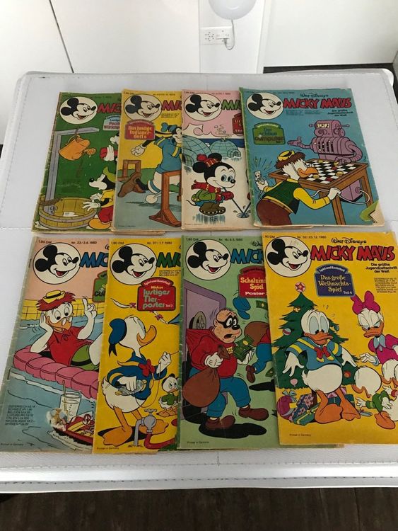 Micky Maus Hefte 9 Stück | Kaufen auf Ricardo
