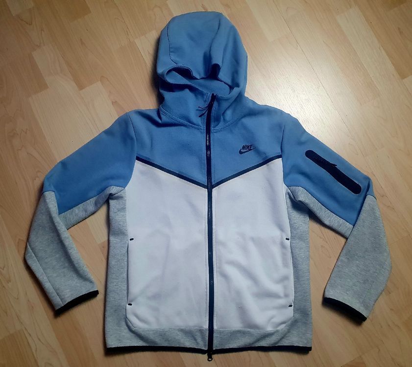 Nike Tech Fleece Blau Weiss