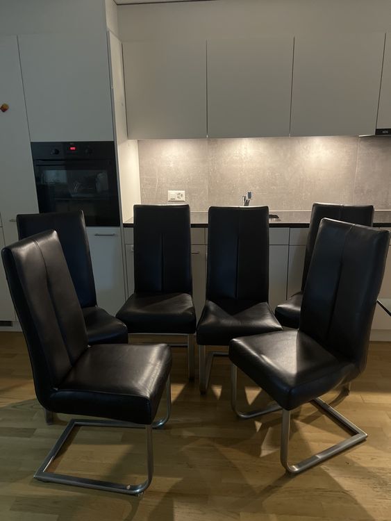 Lederstühle freischwinger (Gebraucht) in Baden für CHF 385 – nur Abholung auf Ricardo kaufen