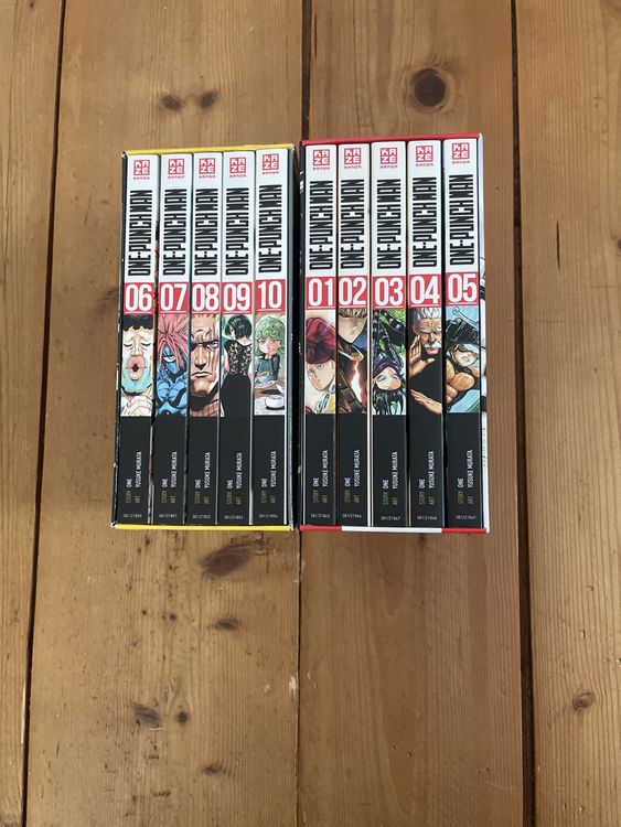 One Punch Man Manga Band 1-10 Komplett Deutsch (Neu (gemäss ...