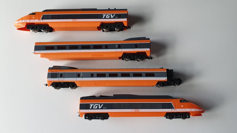TGV Sud-Est (Atlantic) orange de Jouef | Kaufen auf Ricardo