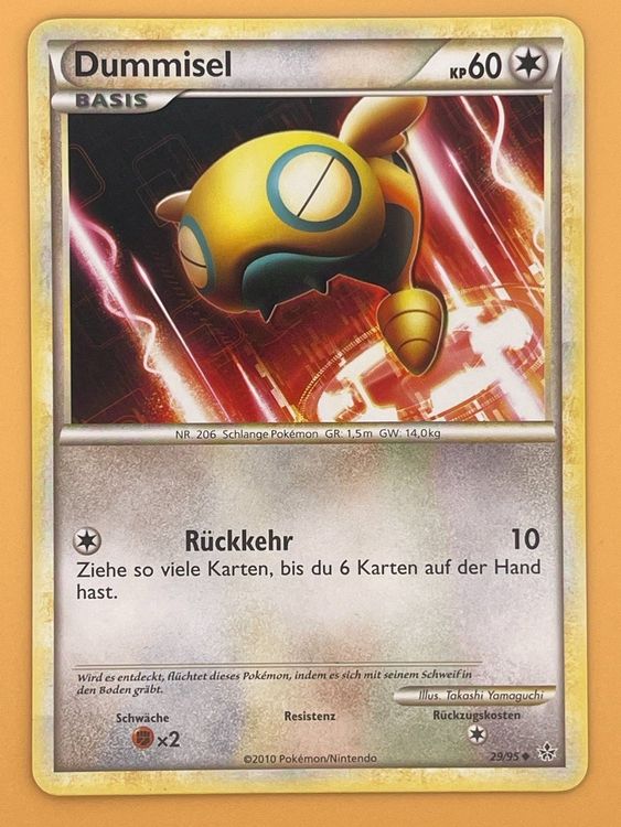 Dummisel 29/95 Pokémon HG&SS Unleashed ab 1.- (Neu (gemäss Beschreibung)) in Uster für CHF 1 ...