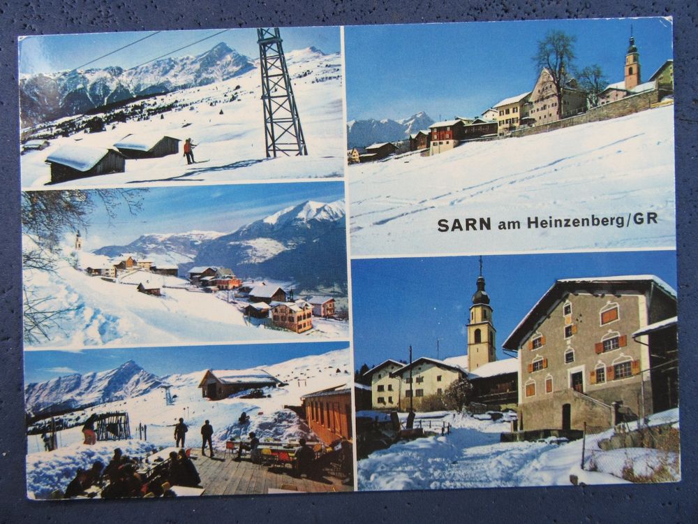 AK SARN AM HEINZENBERG GR SKI LIFT RESTAURANT | Kaufen auf Ricardo