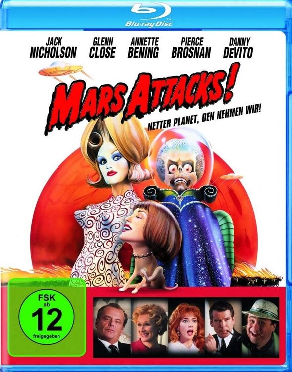 Mars Attacks! (1996) Tim Burton/Nicholson/Brosnan/Devito/BD (Gebraucht) in Volketswil für CHF 7. ...