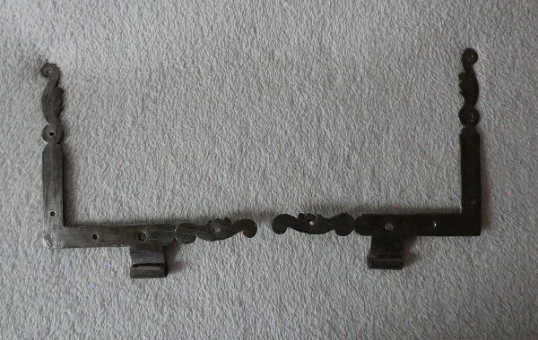 2 alte Fensterscharniere Handarbeit | Kaufen auf Ricardo