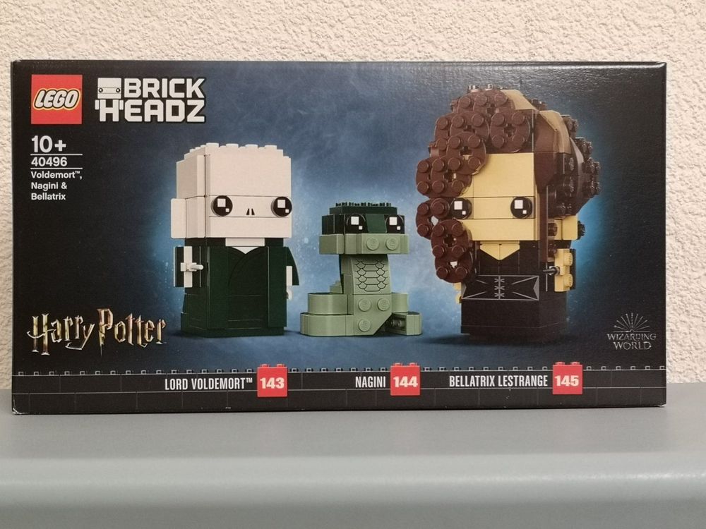 Lego 40496 Brickheadz Voldermort Nagini (Neu und originalverpackt) in ...