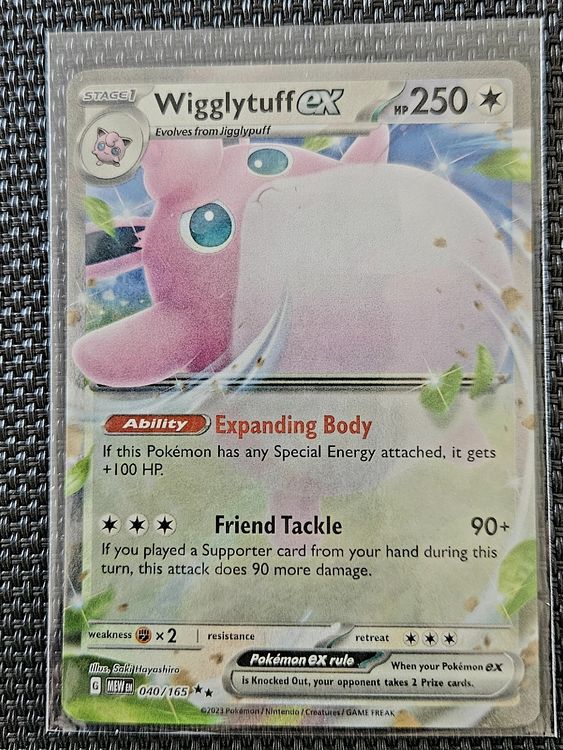 Wigglytuff EX Pokémon Scarlet&Violet 151 (Neu (gemäss Beschreibung)) in ...