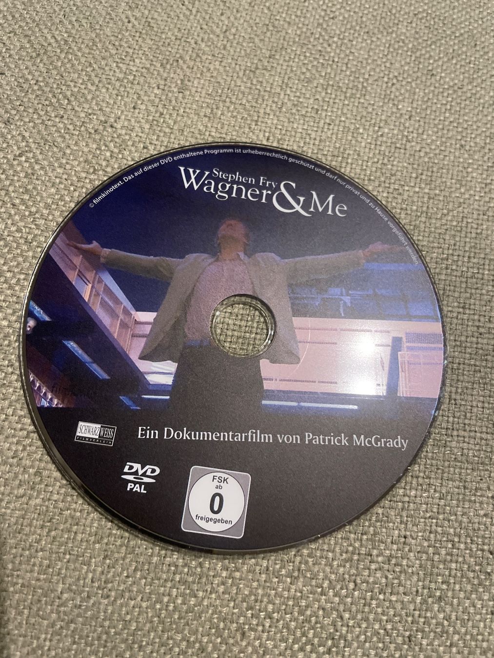 Stephen Fry - Wagner & Me Doku DVD. Top Zustand! (Gebraucht) in Sargans ...