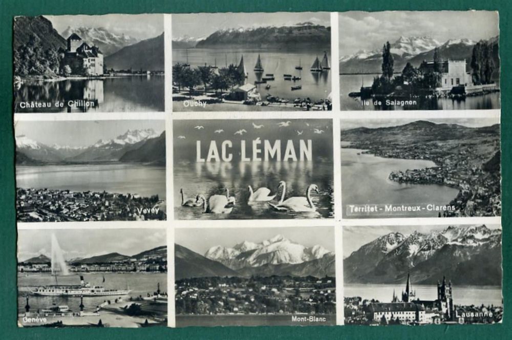Lac Léman, 9 images, 1955 (Gebraucht) in Sargans für CHF 1 – mit ...