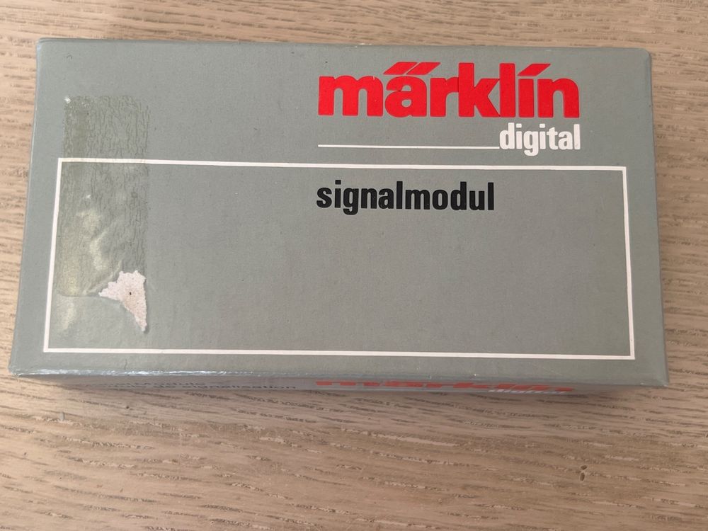 Märklin 72441 Signalmodul (1) (Gebraucht) in St-Aubin-Sauges für CHF 15 – mit Lieferung auf ...