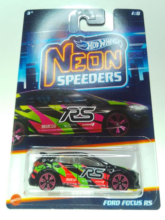 HOT WHEELS FORD FOCUS RS NEON SPEEDERS | Kaufen auf Ricardo