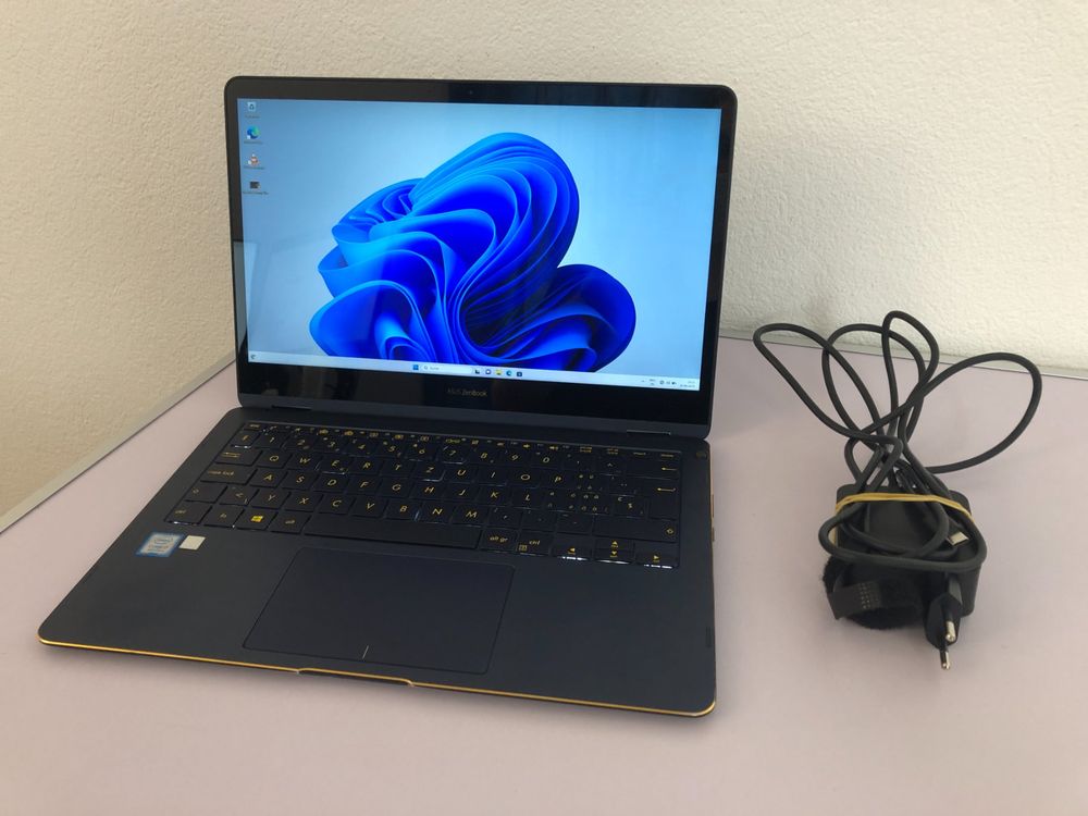 Asus Zenbook UX370UAR, i7-8550U, 512GB SSD, 16GB RAM, W11 (Neu (gemäss ...